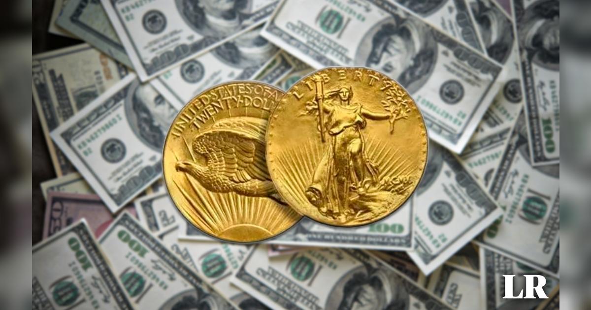 La moneda de 1 dólar de oro que cuesta US$ 19 millones y es muy buscada ...
