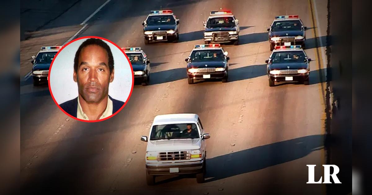 Caso OJ Simpson | La histórica persecución policial de O.J. Simpson ...