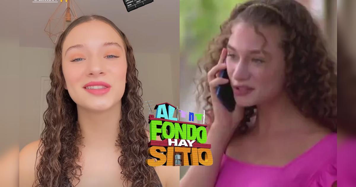 Al Fondo Hay Sitio | Adriana Campos Salazar feliz tras su ingreso a 'Al ...