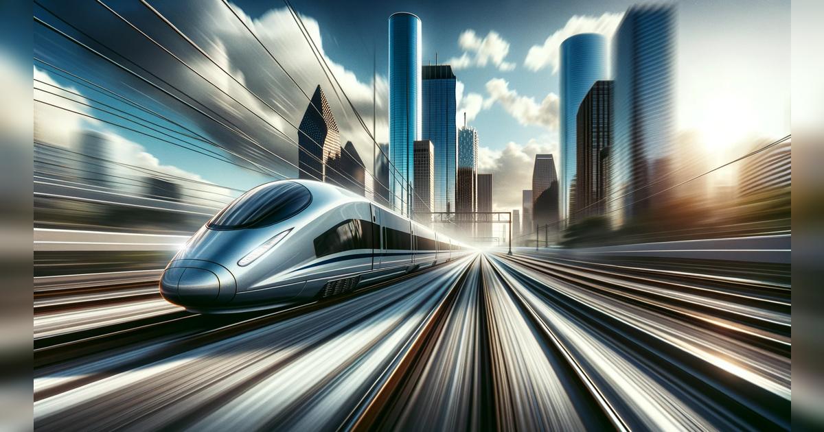 El increíble tren que construirán en Texas: podrás llegar en 90 minutos ...