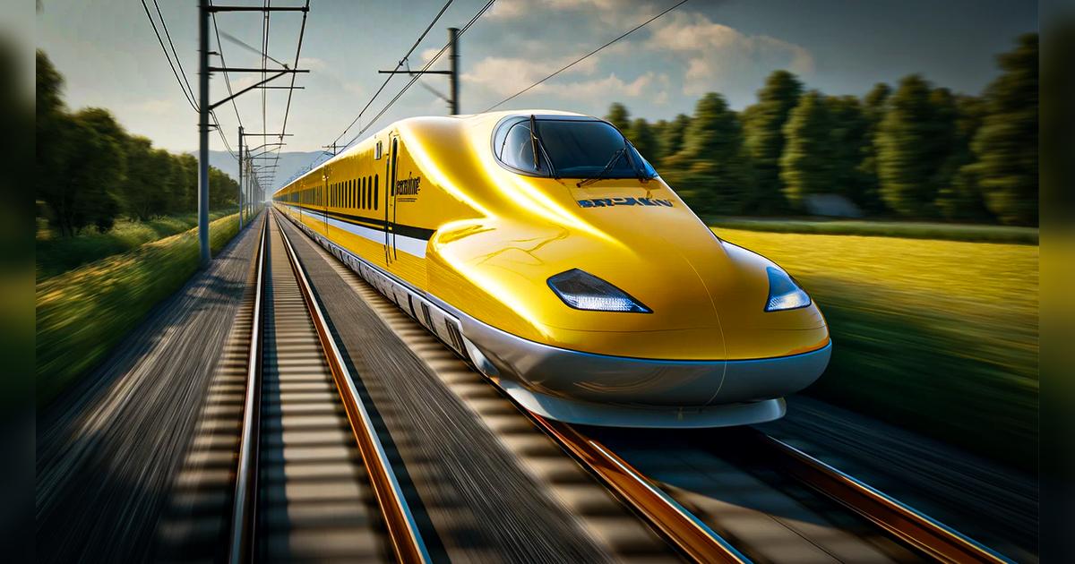 El primer tren bala que conectará Las Vegas con Los Ángeles para los Juegos Olímpicos 2028 ...