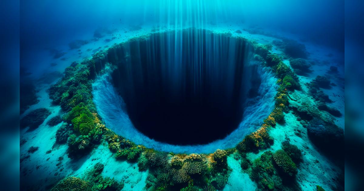Descubren que el agujero azul más profundo del mundo está en ...