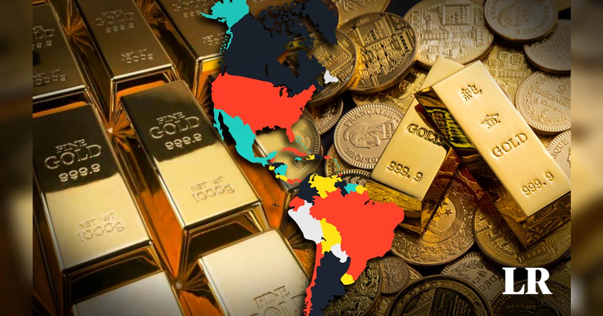 El país con la mayor reserva de oro del mundo en 2024: supera a China, España y Rusia | Estados ...