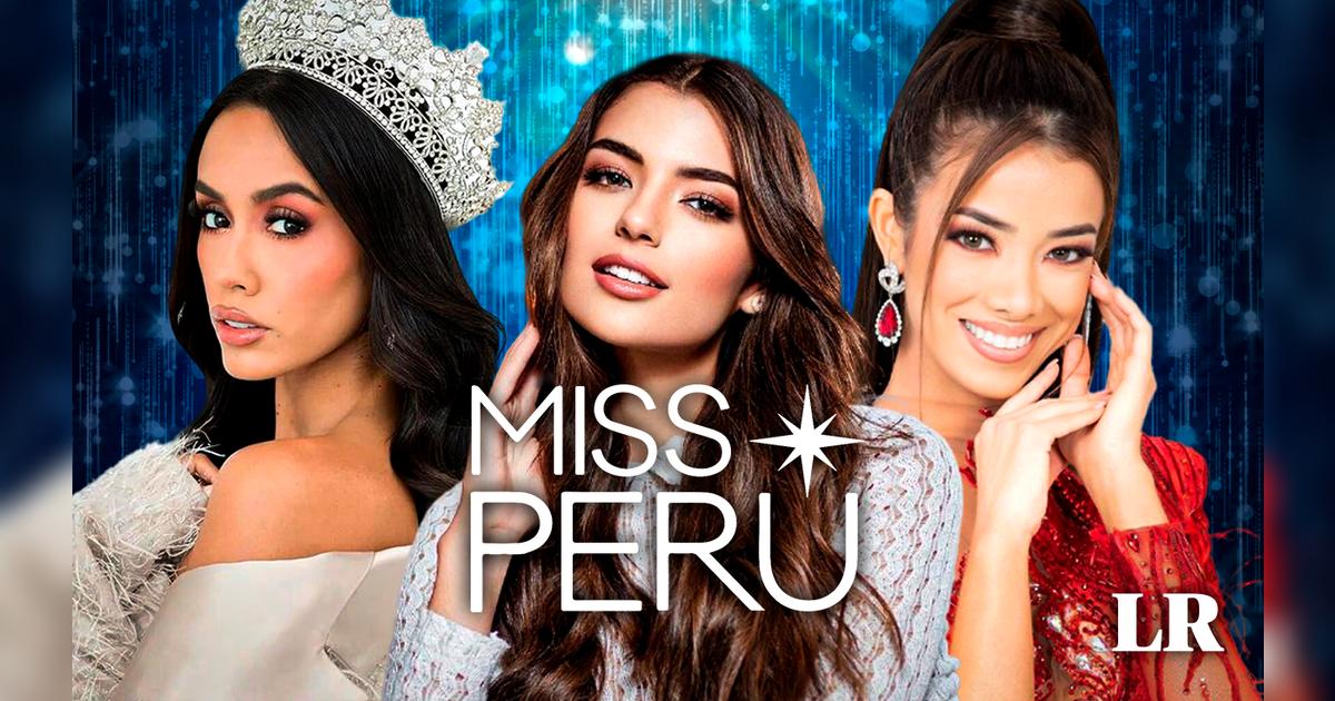 Miss Perú 2024: Estas son las candidatas que buscarán la corona tras ...
