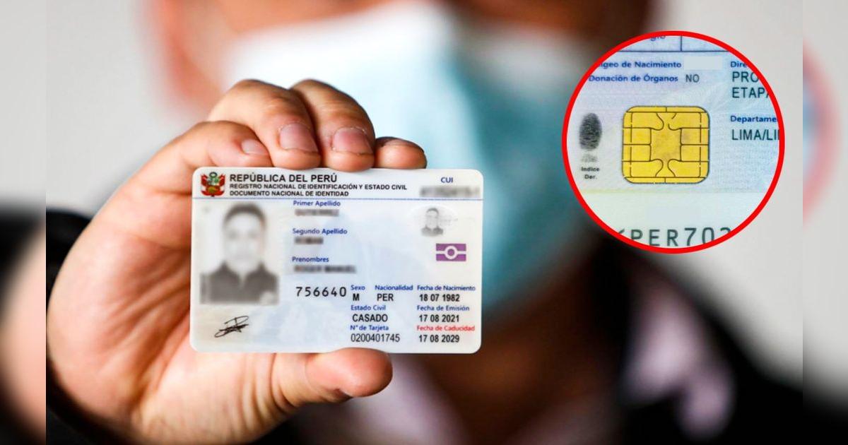 DNI electrónico: ¿por qué el documento de identidad tiene un chip y en ...