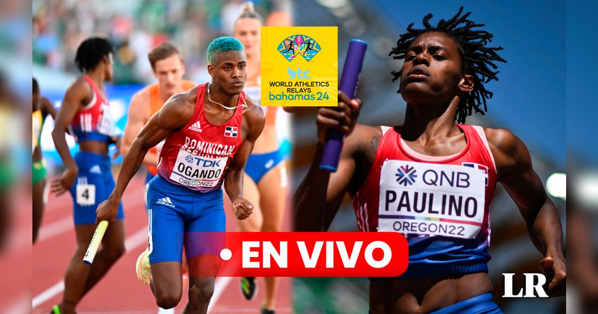 Mundial de Relevos Bahamas 2024, resultados, con Marileidy Paulino ...