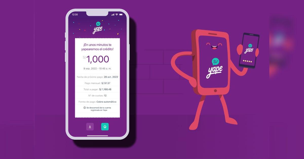 Yape proporciona CRÉDITOS desde S/50 hasta S/10.000, ¿qué requisitos ...