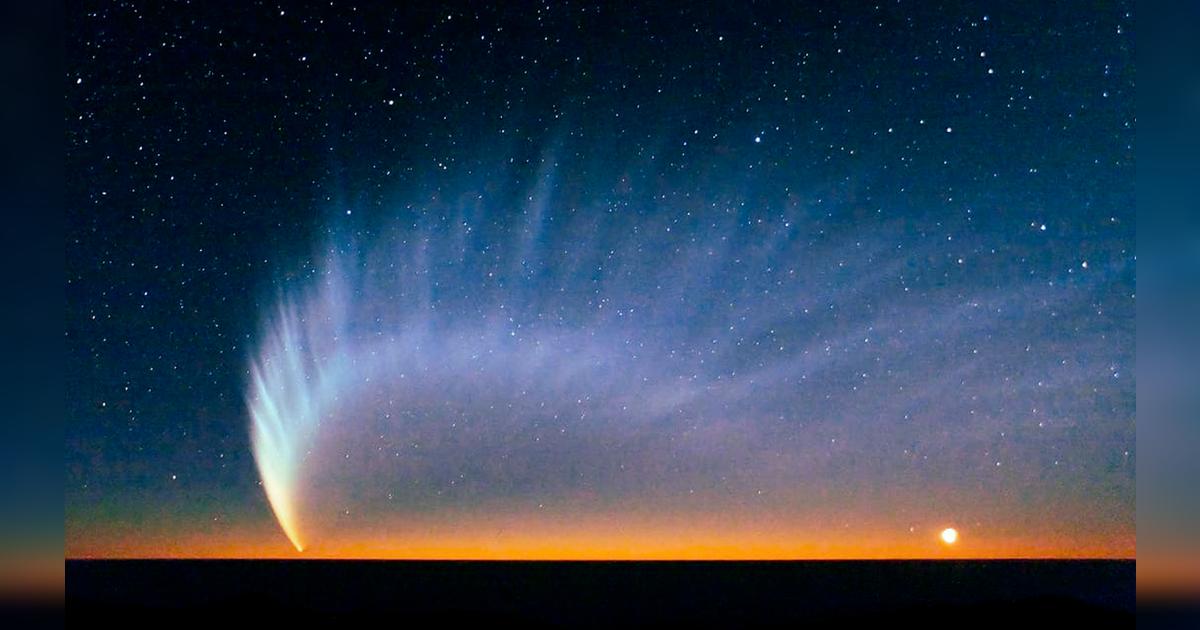 El cometa C/2023 A3 (Tsuchinshan-ATLAS) alcanzará su mayor cercanía a ...