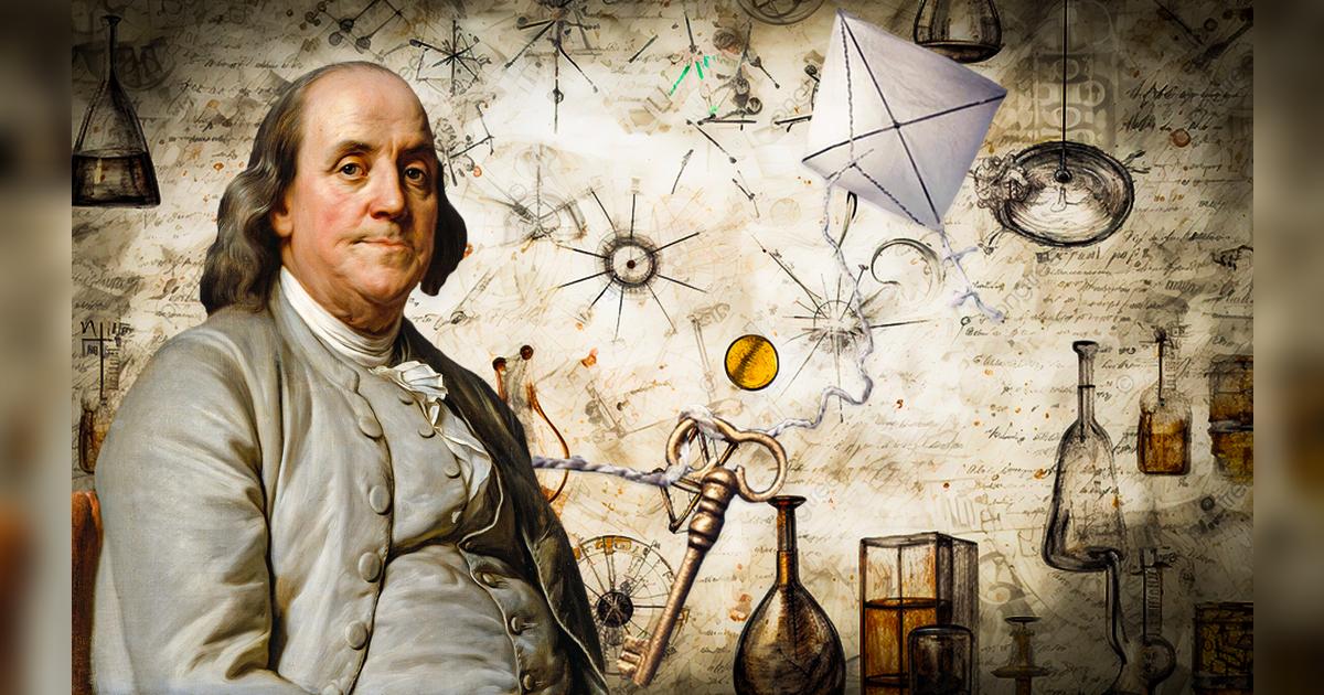 Descubre los inventos de Benjamin Franklin, uno de los fundadores de EE.UU.: cometas pararrayos ...