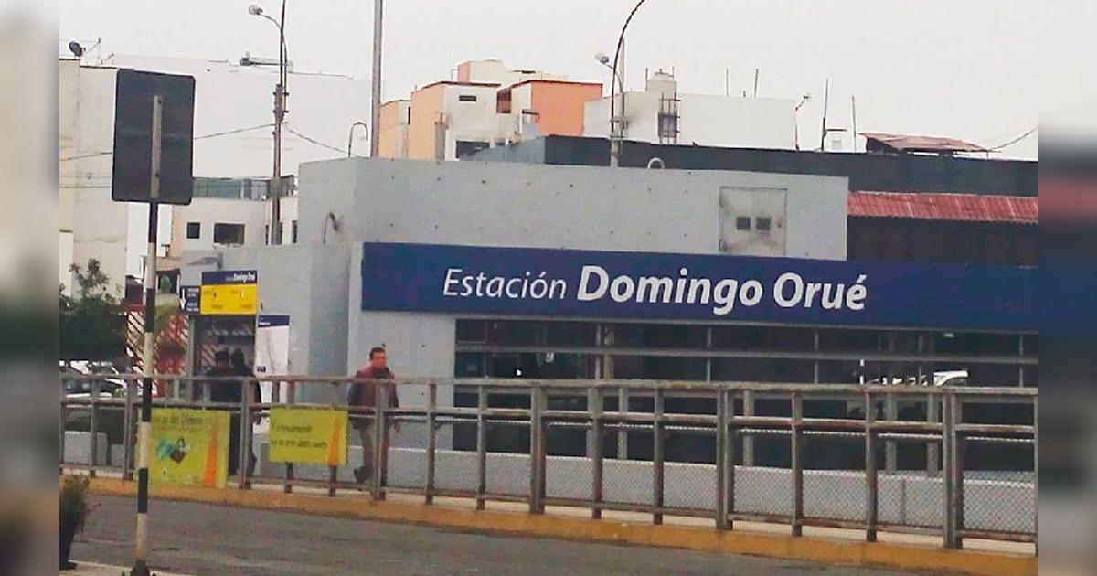 Metropolitano: usuario muere en la estación Domingo Orué, informó ATU | Surquillo | Sociedad ...