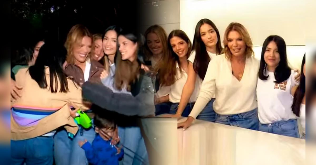 Jessica Newton sorprende al presentar por primera vez a sus 3 hijas ...