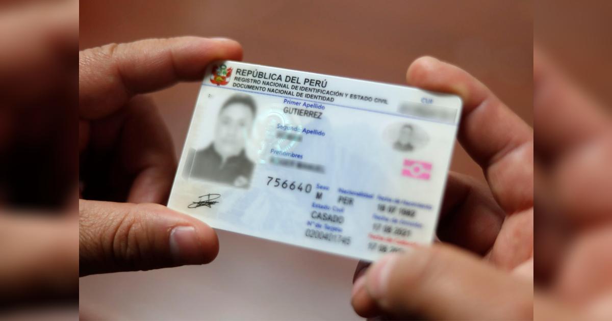 DNI electrónico gratis en Lima este martes 28 de mayo: ¿dónde los ...