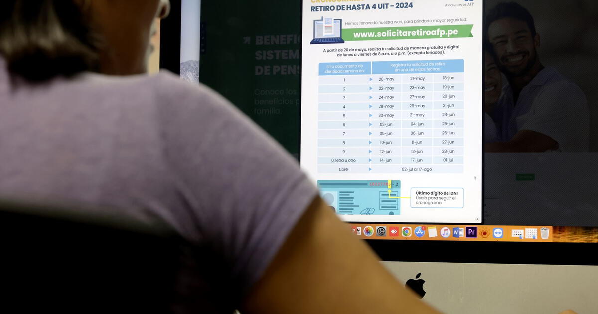 Retiro Afp 2024 Más De 88 000 Solicitudes Se Presentaron Este Lunes 27