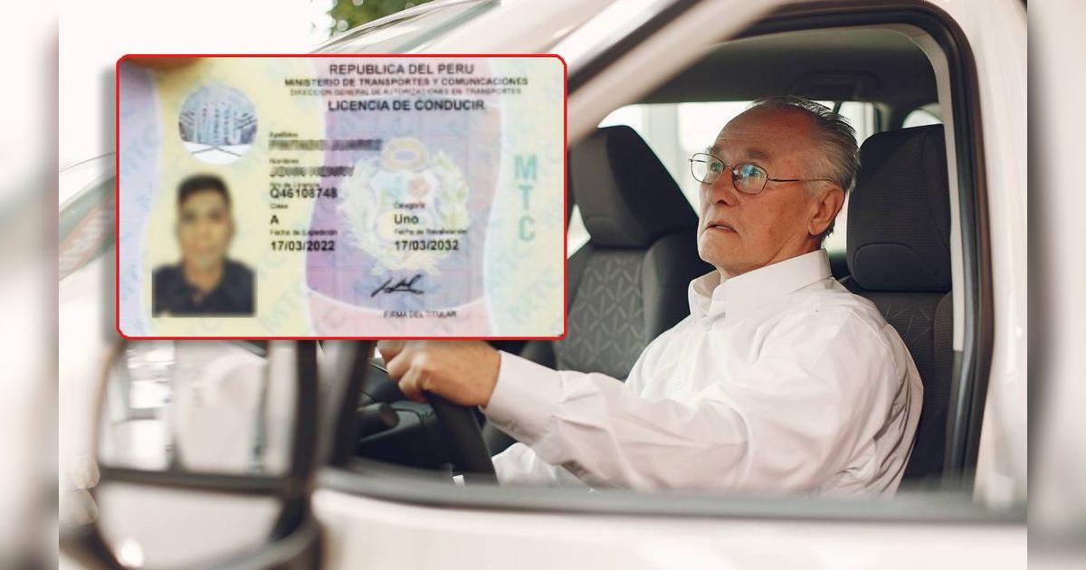 MTC: ¿cuál es la edad máxima para sacar licencia de conducir en Perú ...
