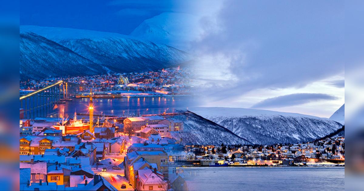 El ÚNICO país en el mundo que tiene 6 meses de día y 6 meses de noche ...