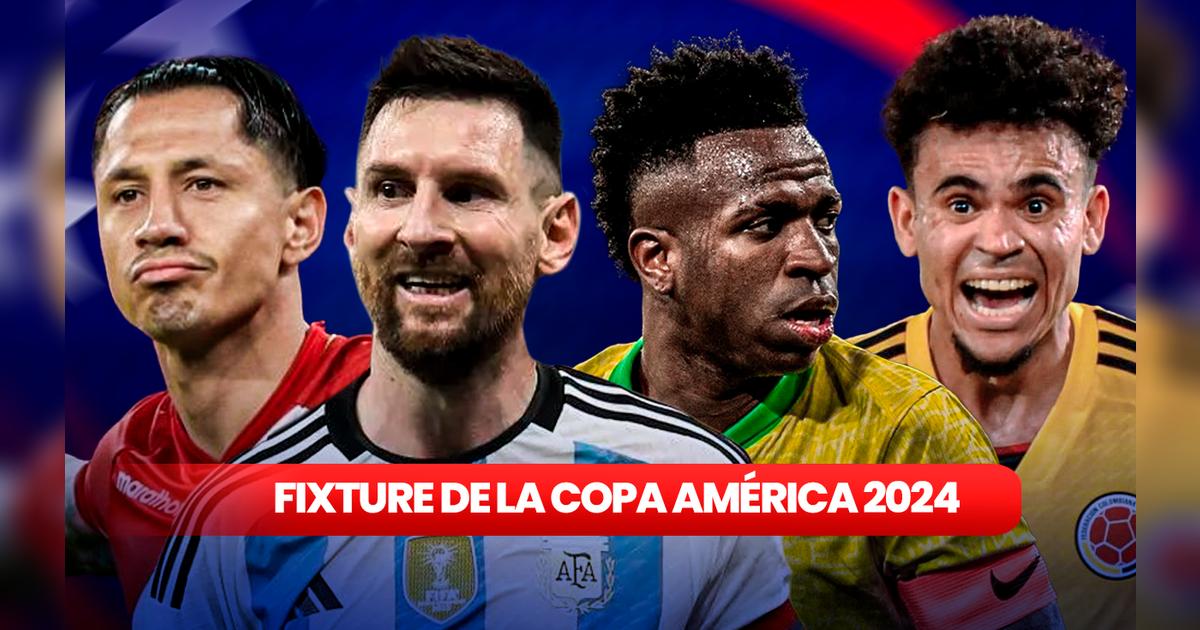 Fixture, Copa América 2024: partidos de Perú y todas las selecciones ...