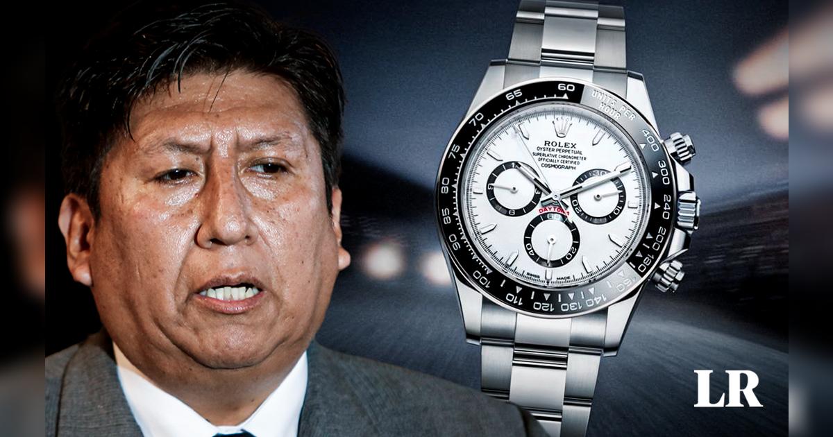 Waldemar Cerrón usa Rolex de $17,000: revelan que congresista de Perú ...