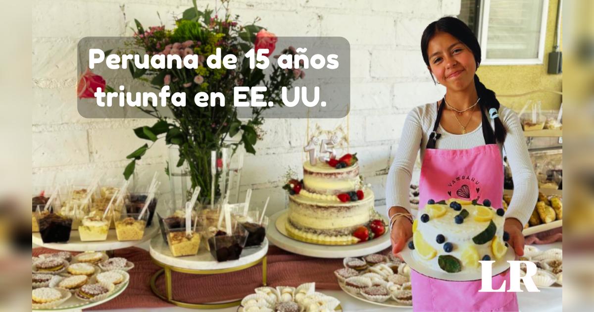 Peruana de 15 años triunfa en EE. UU. con emprendimiento y apunta más ...