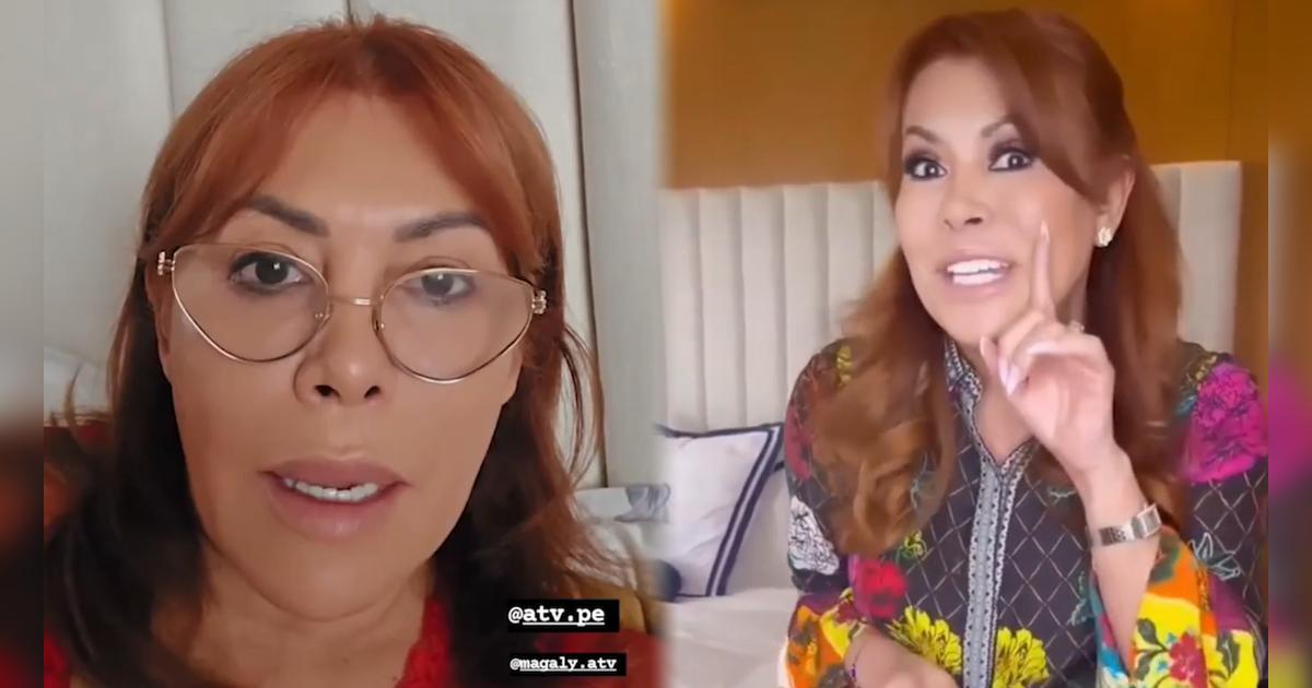 Magaly Medina y su contundente mensaje tras no salir en su programa ...
