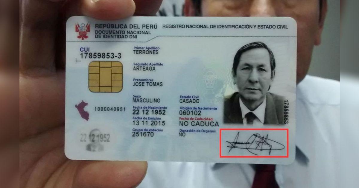 Cambio de firma en DNI: estos son los documentos a mi nombre debo ...