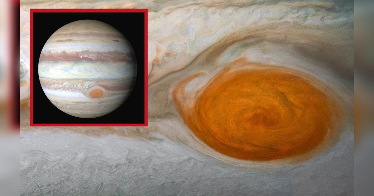 La Gran Mancha Roja de Júpiter es más grande que la Tierra y más joven ...