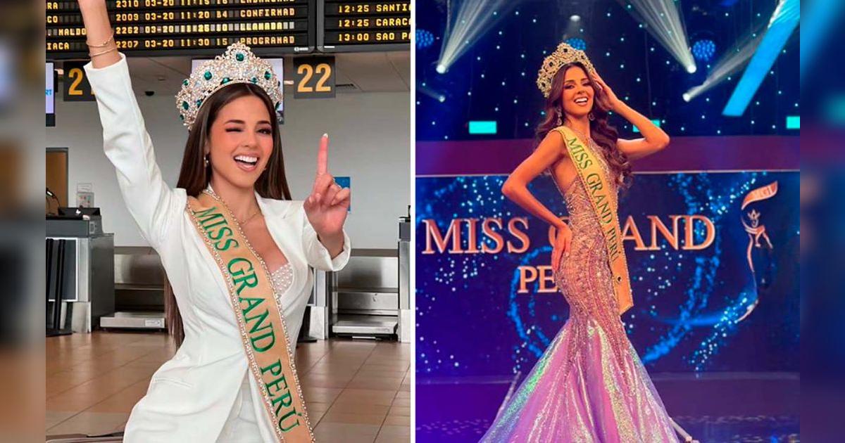 Luciana Fuster celebra un año de su coronación como Miss Grand Perú ...
