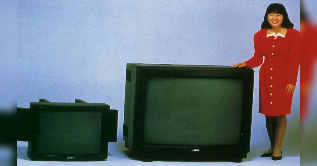 Pesaba 200 kilos y su precio era astronómico: así era el televisor más ...
