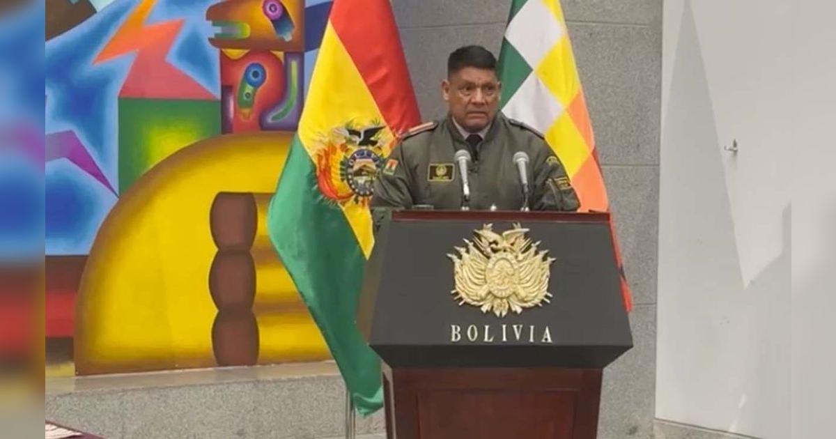 Arce cambia comandante general del Ejército de Bolivia tras intento de ...
