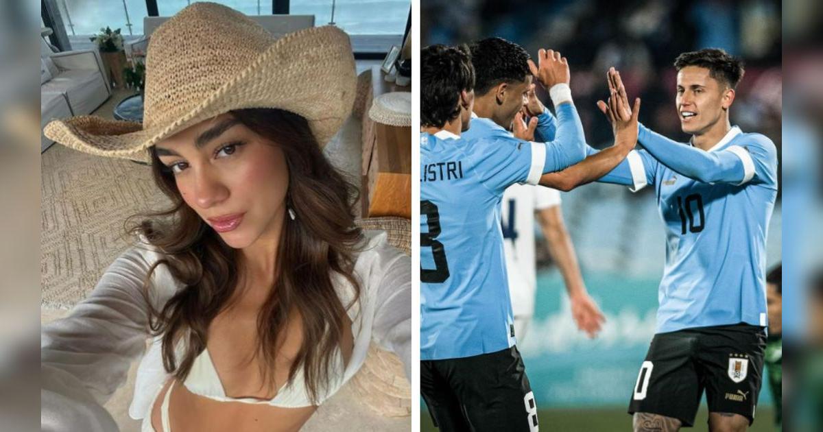 ¿En citas? Luana Barron y destacado jugador de la selección uruguaya se ...