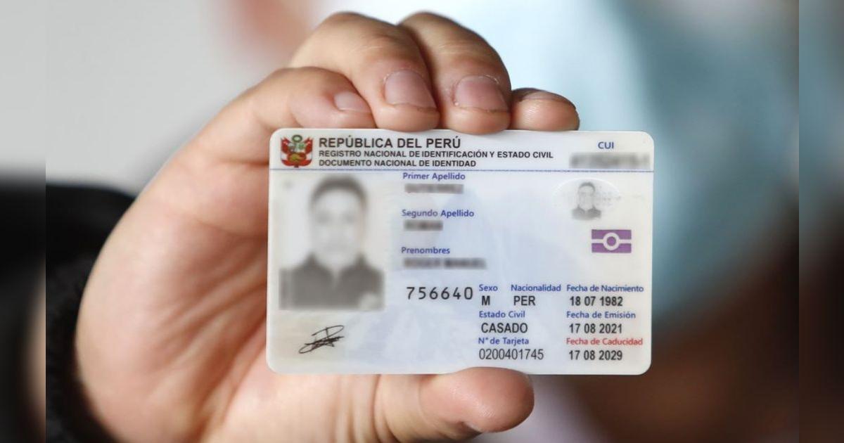 Así podrás tu DNI electrónico GRATIS en estos distritos de Lima ...