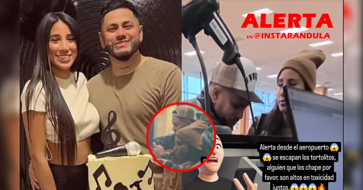 Samahara Lobatón y Bryan Torres son captados juntos en el aeropuerto y ...