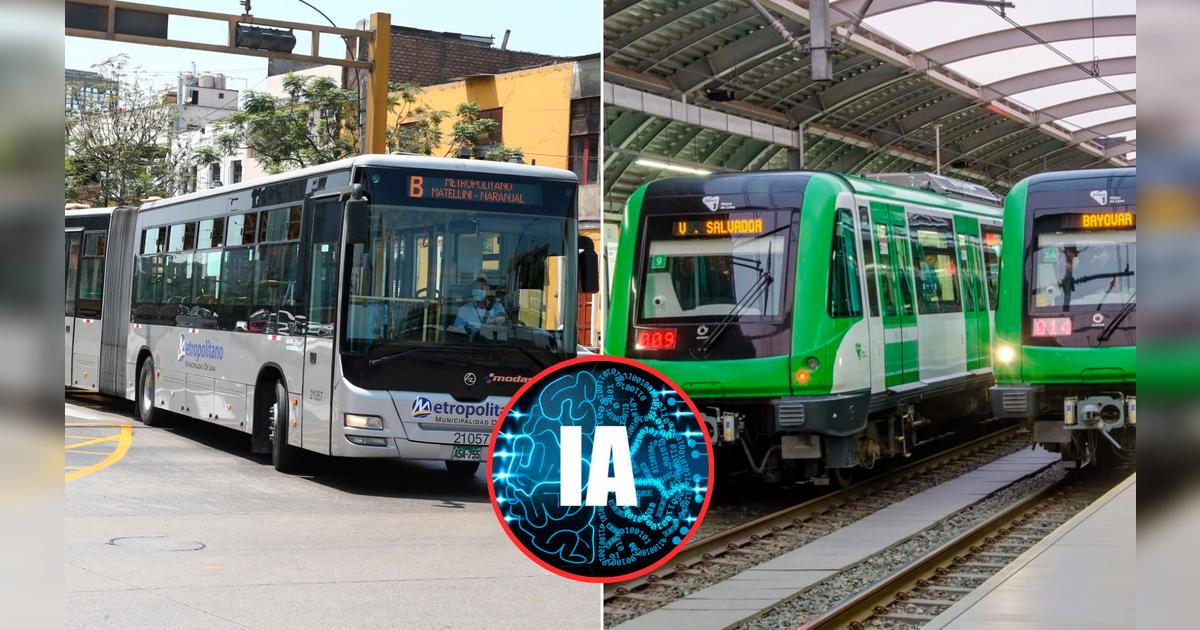 ¿Cómo será el transporte público en Lima en el 2050, según la IA? El ...