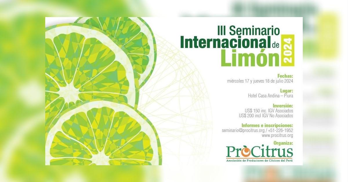 El evento más importante del Limón de la Región Piura será sede del III ...