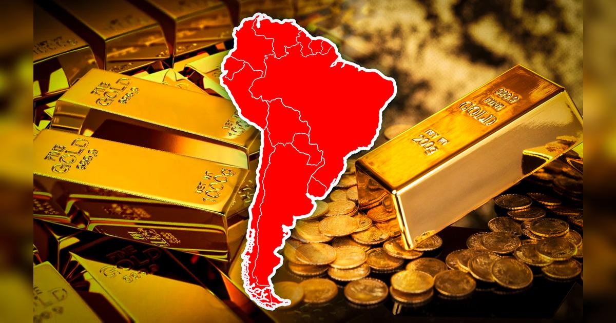 El país de América Latina con la mayor reserva de oro del mundo: supera ...