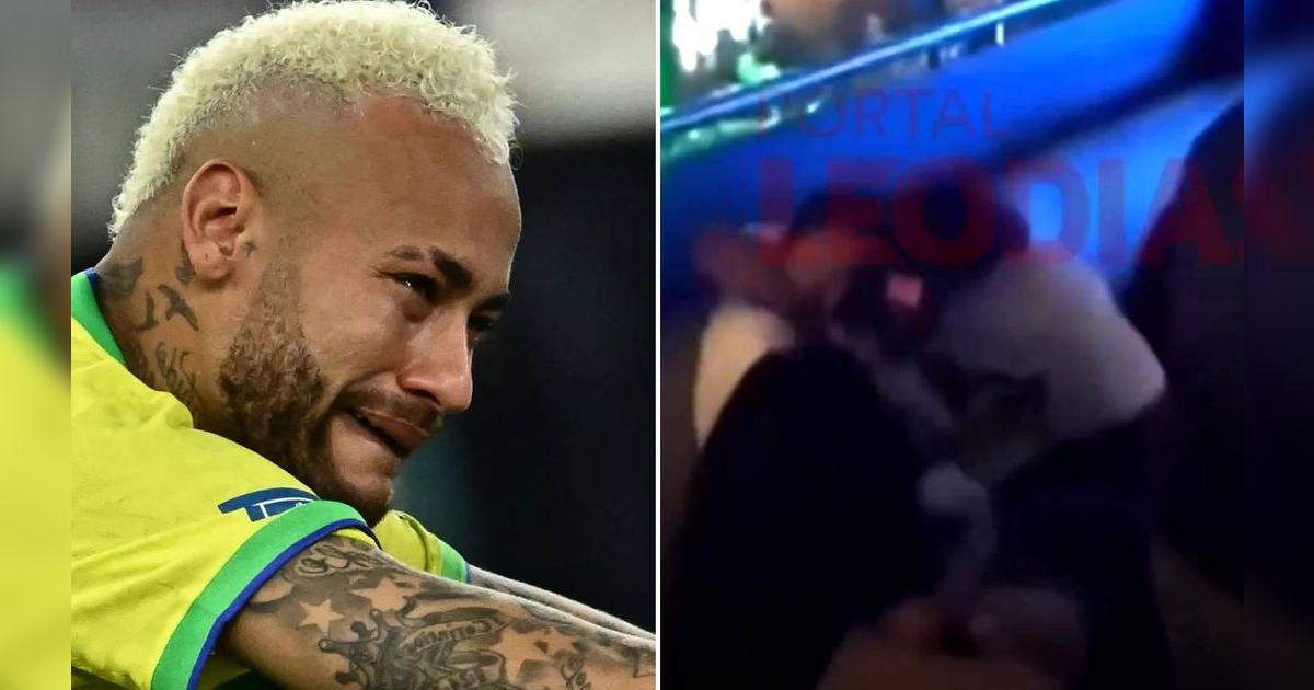 Neymar es captado llorando en una discoteca tras conocer la eliminación ...