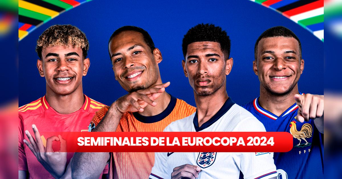 Semifinales Eurocopa 2024: programación, fechas, horarios y canales de ...