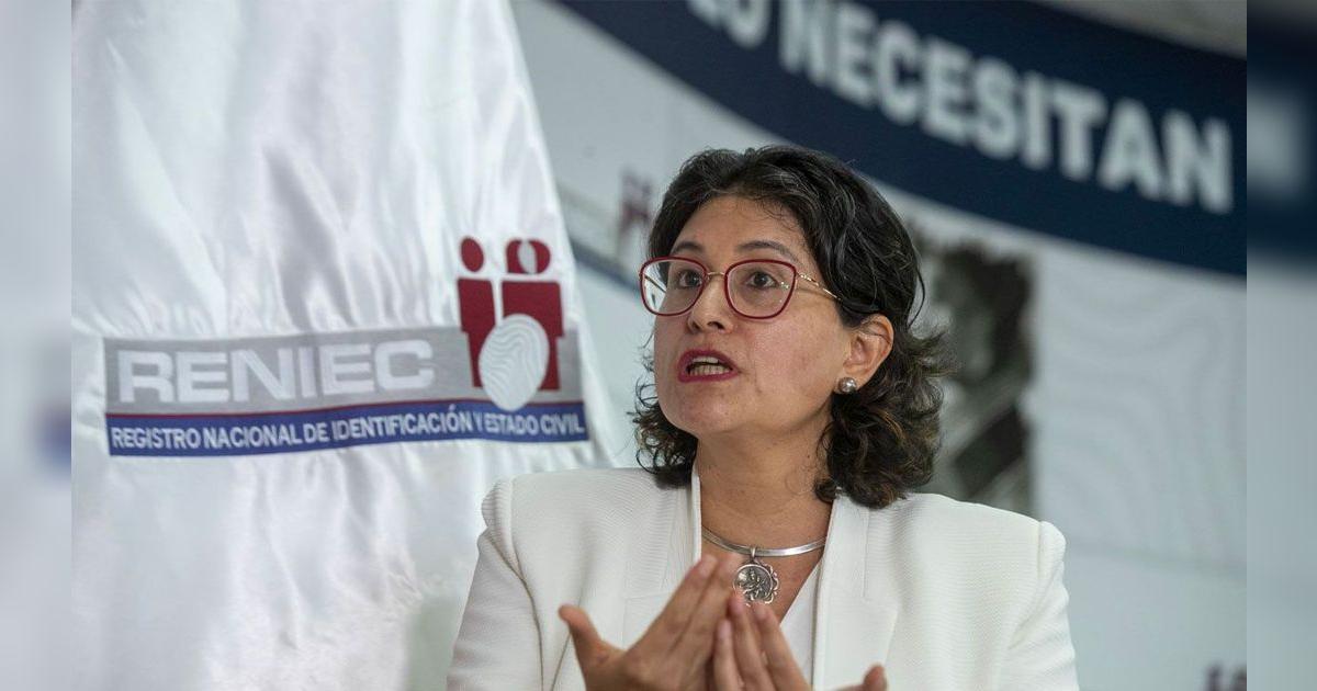 Carmen Velarde es ratificada por la JNJ como jefa del Reniec | Política ...