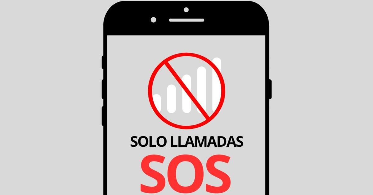 'Solo llamadas de emergencia': Qué significa el mensaje que aparece en ...