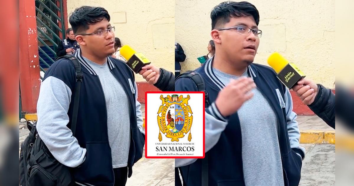 UNMSM | PUCP | Estudiante elige UNMSM sobre universidad privada: “Nos ...