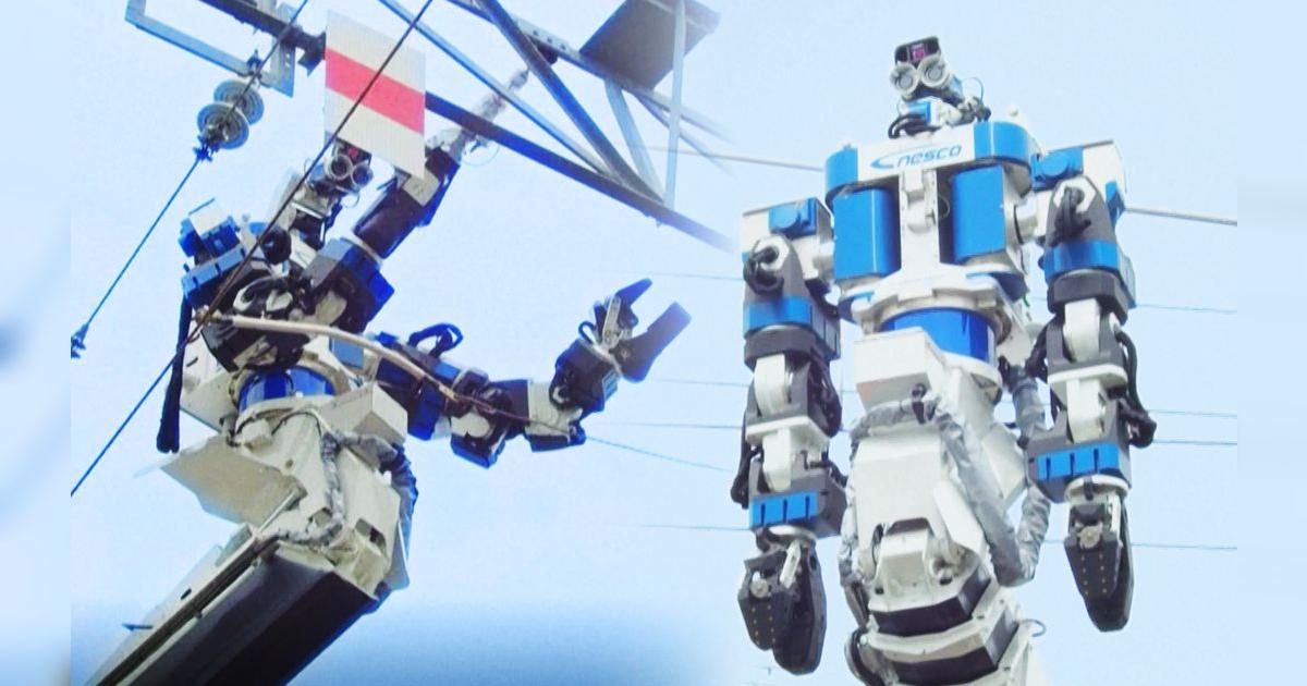 El colosal robot humanoide de Japón que trabaja en las calles con una ...