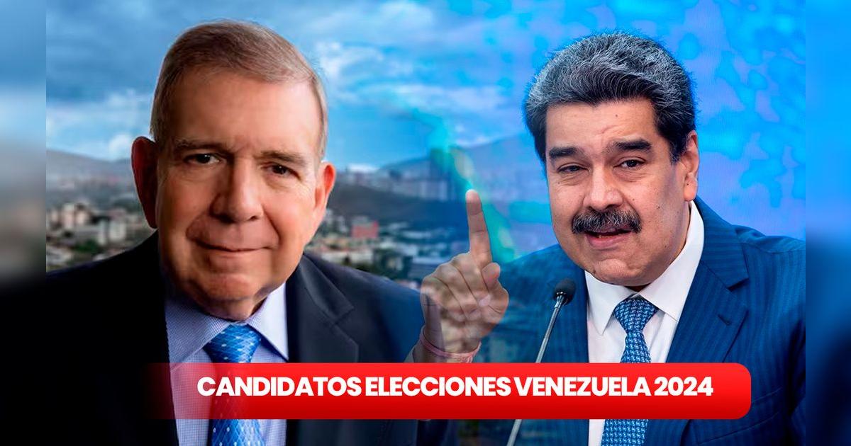 ¿Quiénes son los candidatos a la presidencia de Venezuela 2024 y cuáles son sus propuestas ...