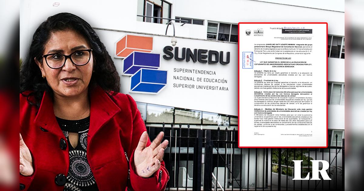 Licenciamiento de Sunedu: Congreso propone que se otorgue 2 años más de plazo para autorizar a ...