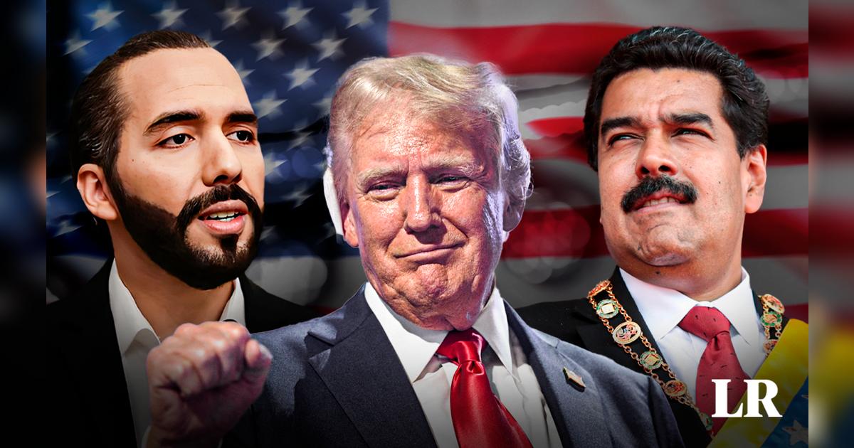Donald Trump ataca a Nicolás Maduro y Nayib Bukele por migración en Estados Unidos y dice que ...