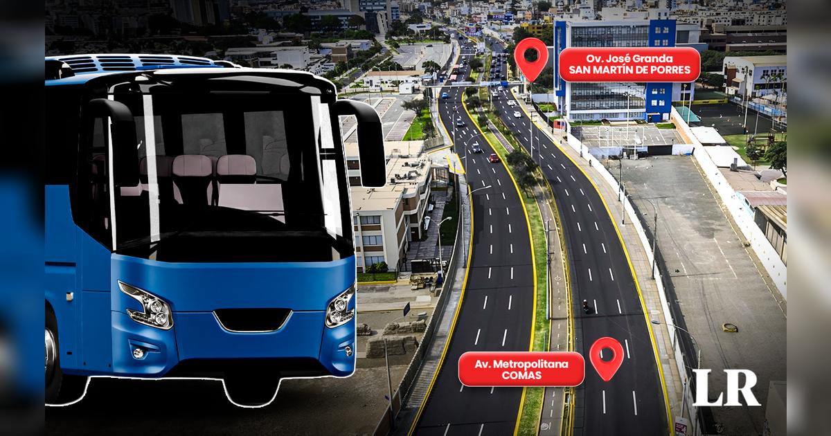 Conoce los 5 distritos de Lima Norte que estarán conectados a la nueva ...