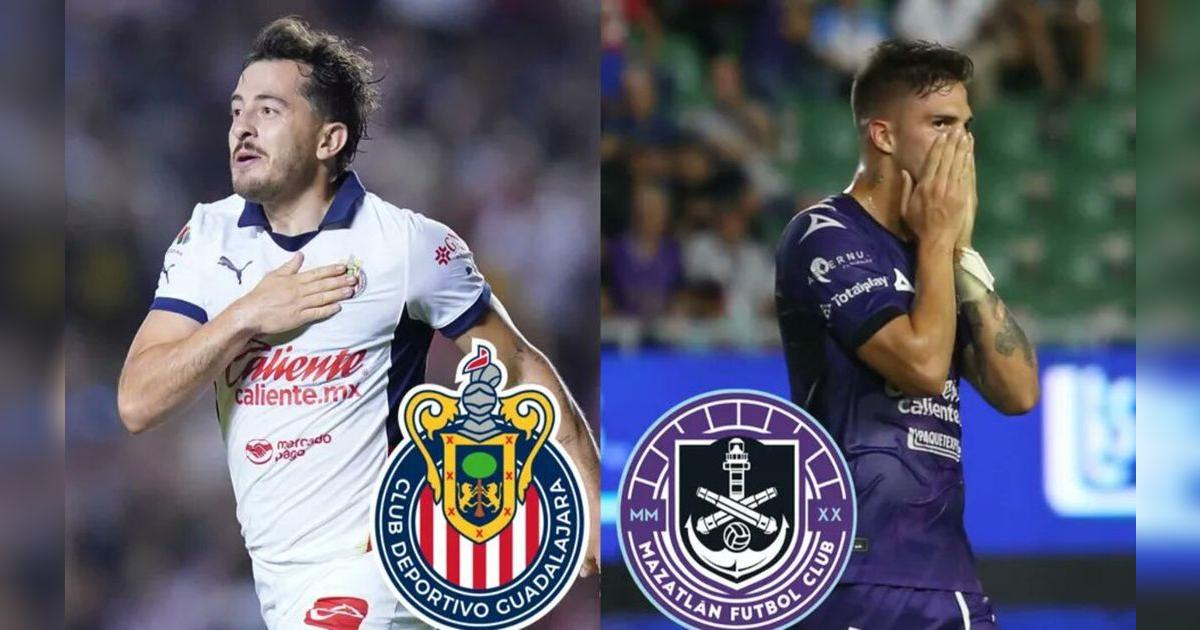 Chivas se lleva la victoria 2-0 ante Mazatlán, pero pierde a Chiquete Orozco por lesión| liga mx ...