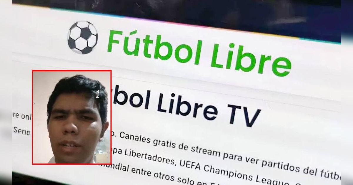 'Creador' de Fútbol Libre se confiesa tras liberación: "Mi único ...