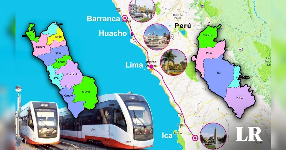 MTC aprueba creación de Tren Lima - Ica que reducirá tiempo de viaje y ...