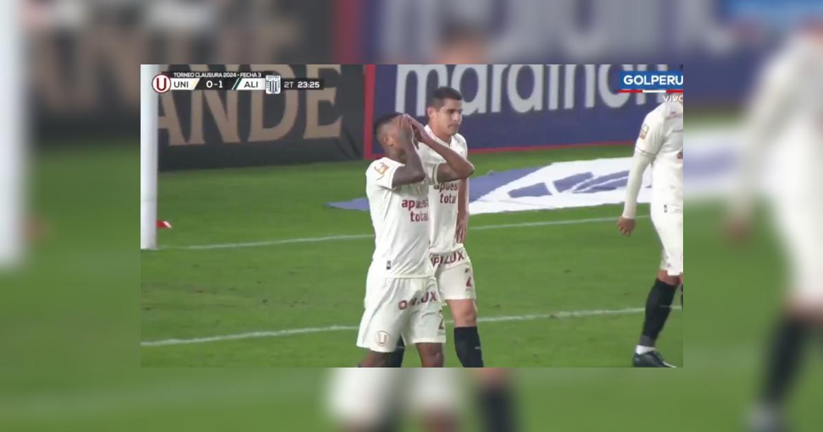 Gol de Alianza Lima: Andy Polo marcó gol en contra y Alianza vence 1-0 a Universitario en el ...