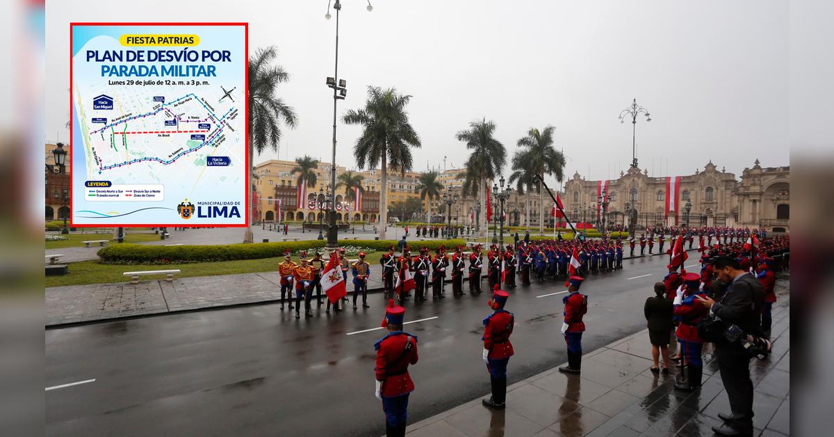 Fiestas Patrias 2024: conoce calles y avenidas cerradas por el Desfile ...