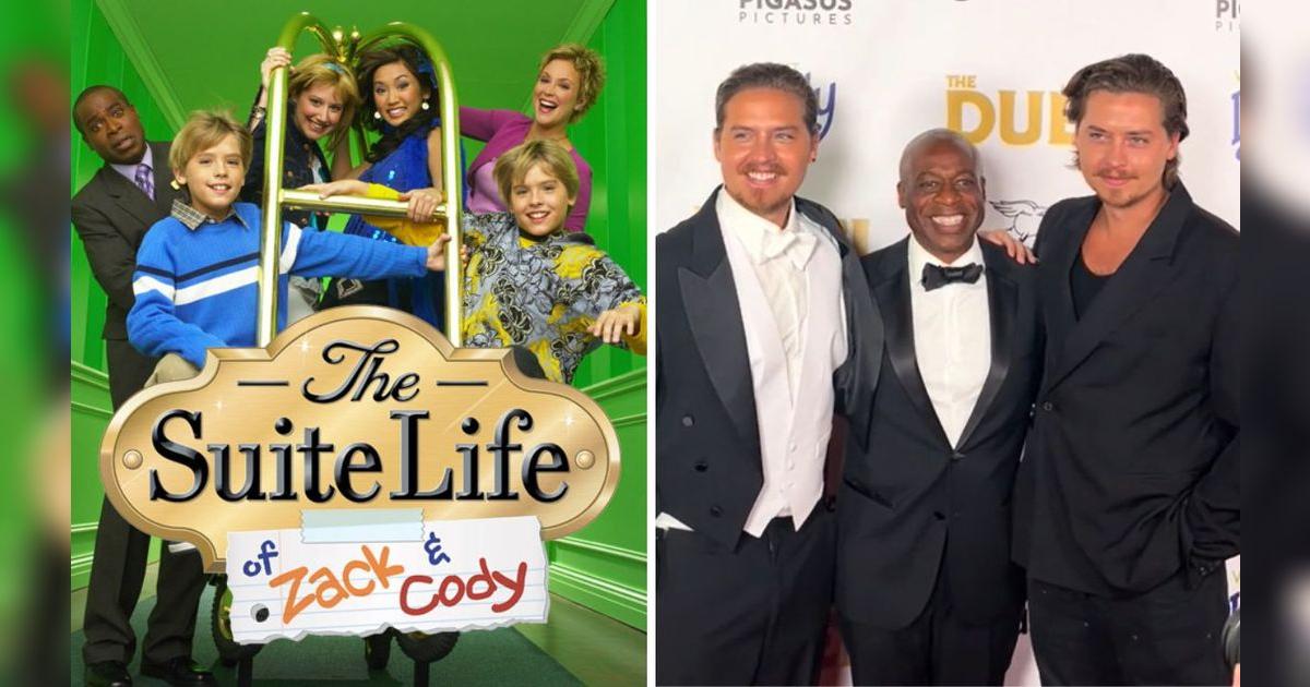 Zack, Cody y el señor Moseby: así fue el emotivo reencuentro de Dylan y ...